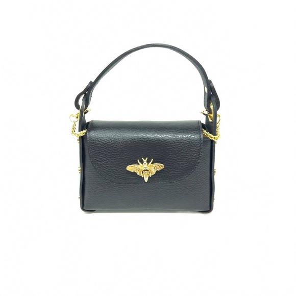 GERMAN FUENTES | Bags | New German Fuentes Leather Bee Bag In Black ...
